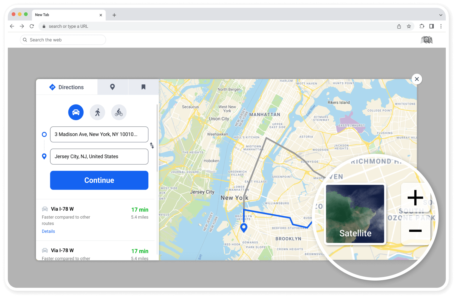 Map Route Pro & Search